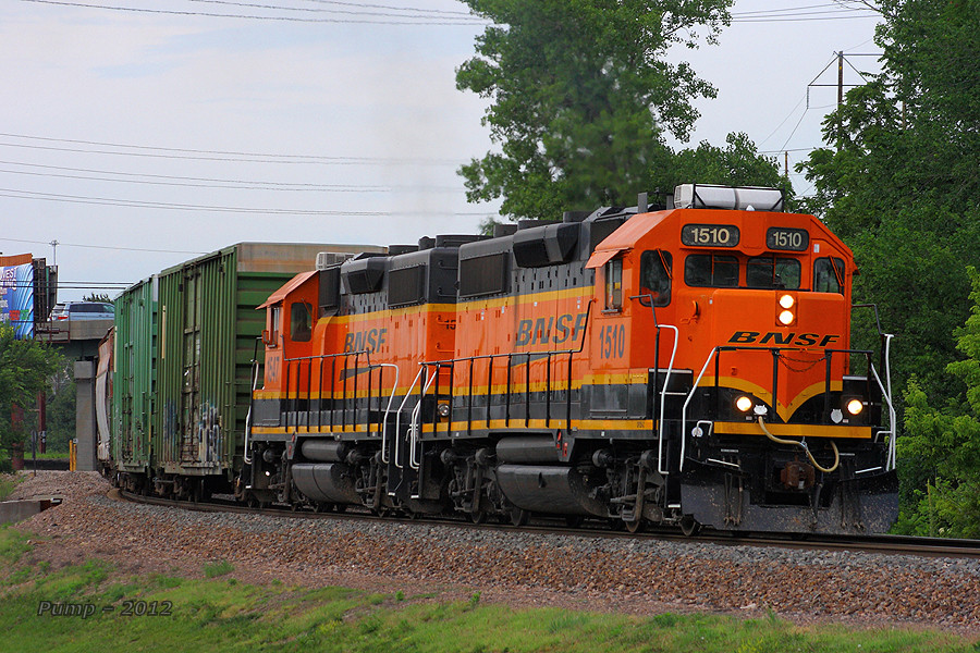 Southbound BNSF Local Train